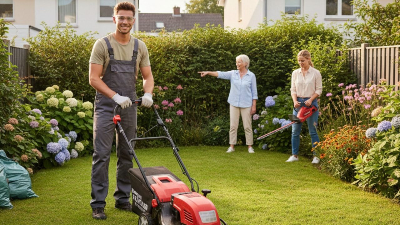 Faszinierend Rasenmahen Wie Lange Erlaubt Bild